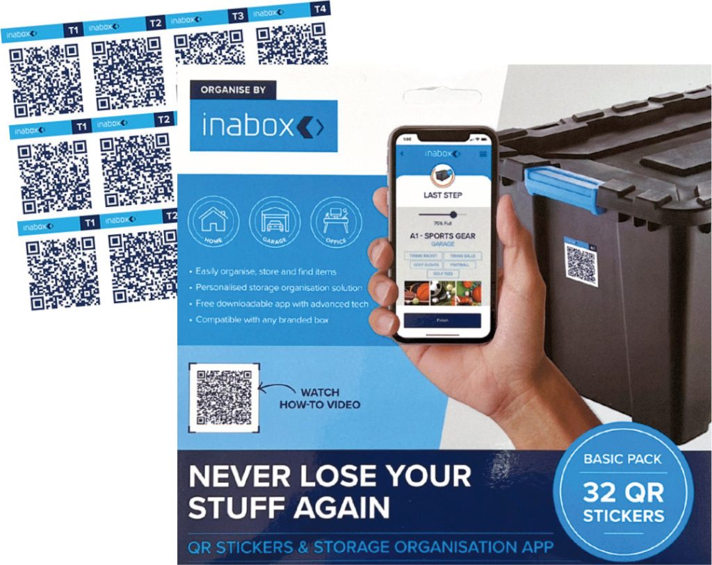 Smart sticker storage solution – The Decorator